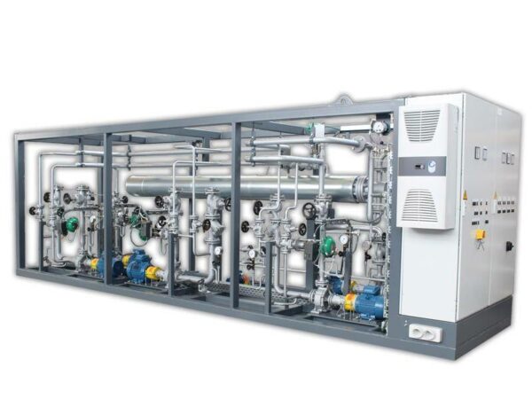 Steam heated thermal oil system - AURA GmbH & Co. KG